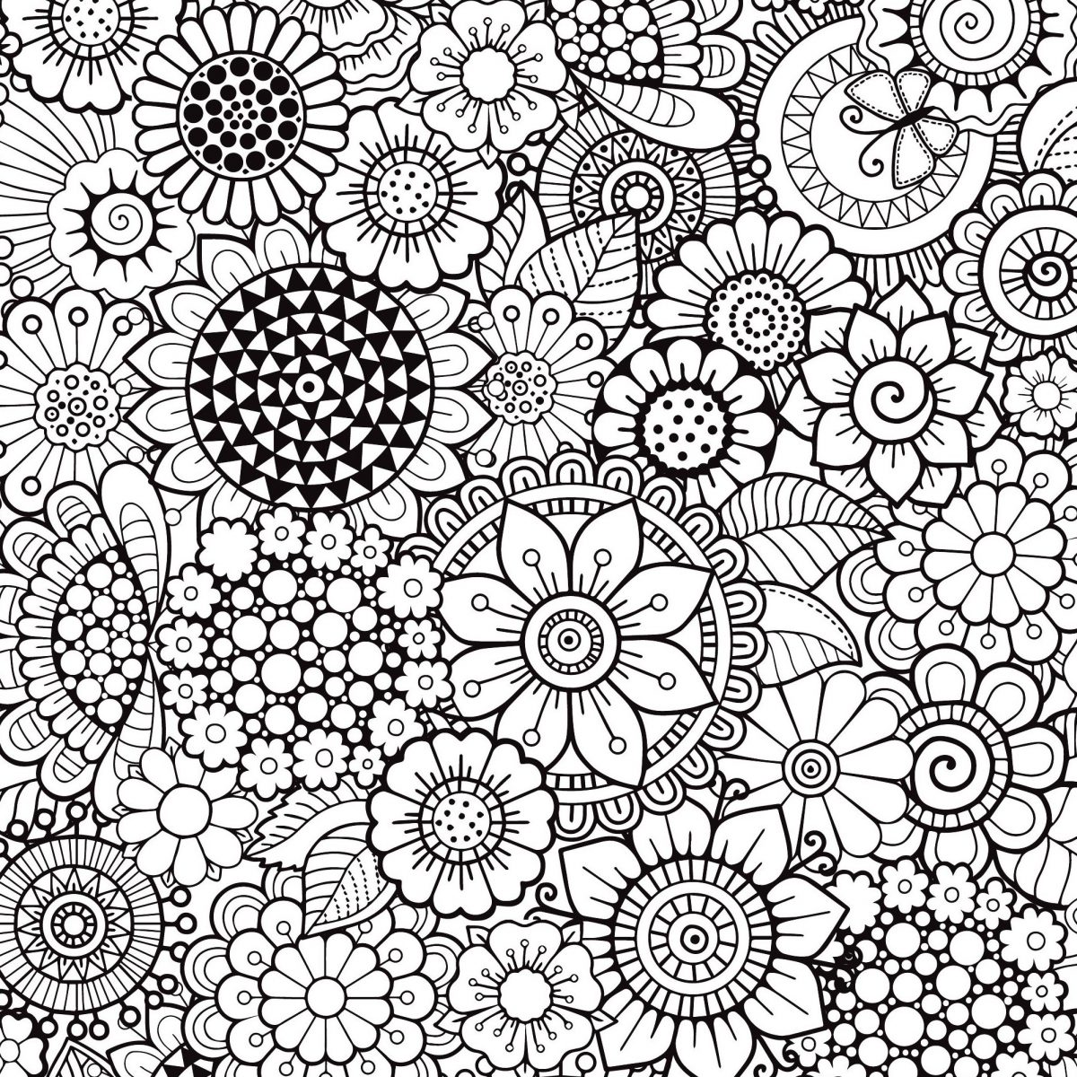 Mindful colouring for adults - Eastside Community Trust